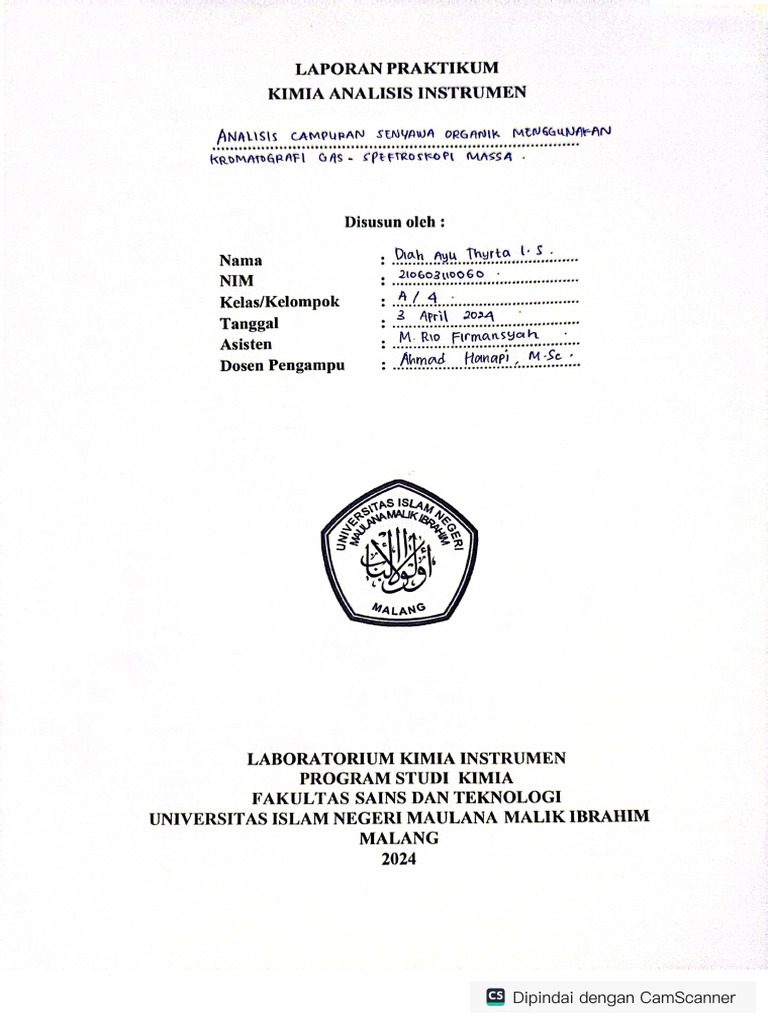 LAPRAK KAI II JUDUL 5 - Diah Ayu Thyrta I.S - 210603110060 | PDF