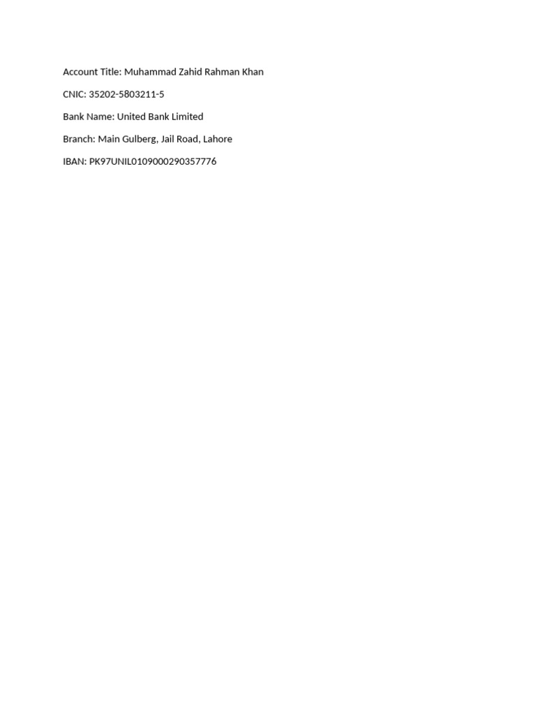 Account Title | PDF