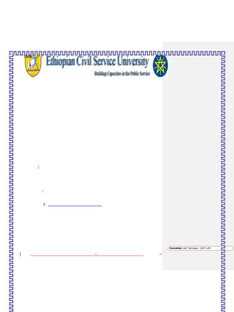 Temesgen - Final Thesis | PDF | Real Estate Appraisal | Thesis