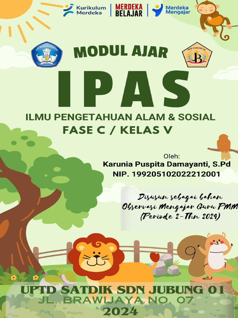 Modul Ajar Ipas Karunia Puspita Damayanti (Observasi Semester 2) | PDF