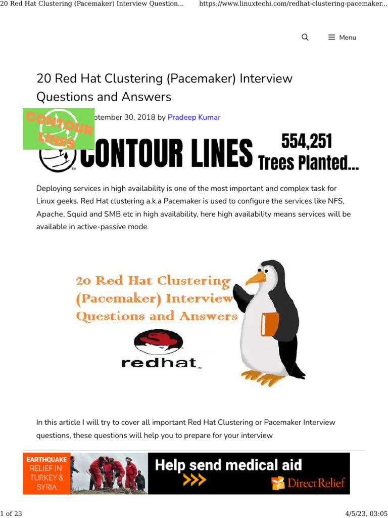 Red Hat Pacemaker Interview Guide | PDF | Computer Cluster | Computer Architecture