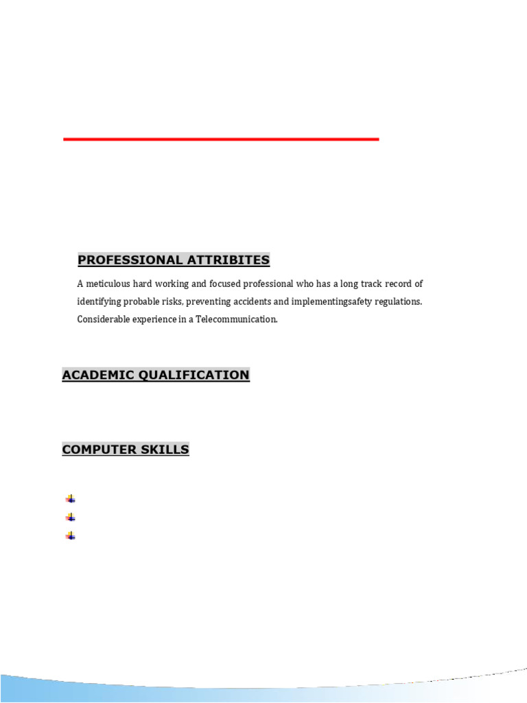 Telecom QCI (Irshad Hussain) | PDF | Specification (Technical Standard)