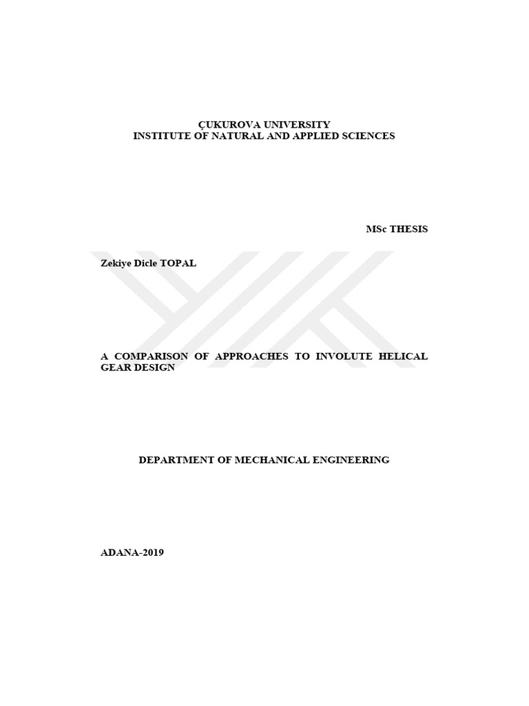 A Comparison of Approaches To Involute Helical Gear Design - Evolvent ...