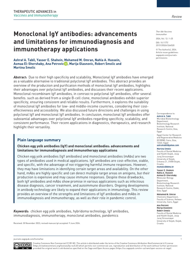 Paper 3 | PDF | Antibody | Monoclonal Antibody