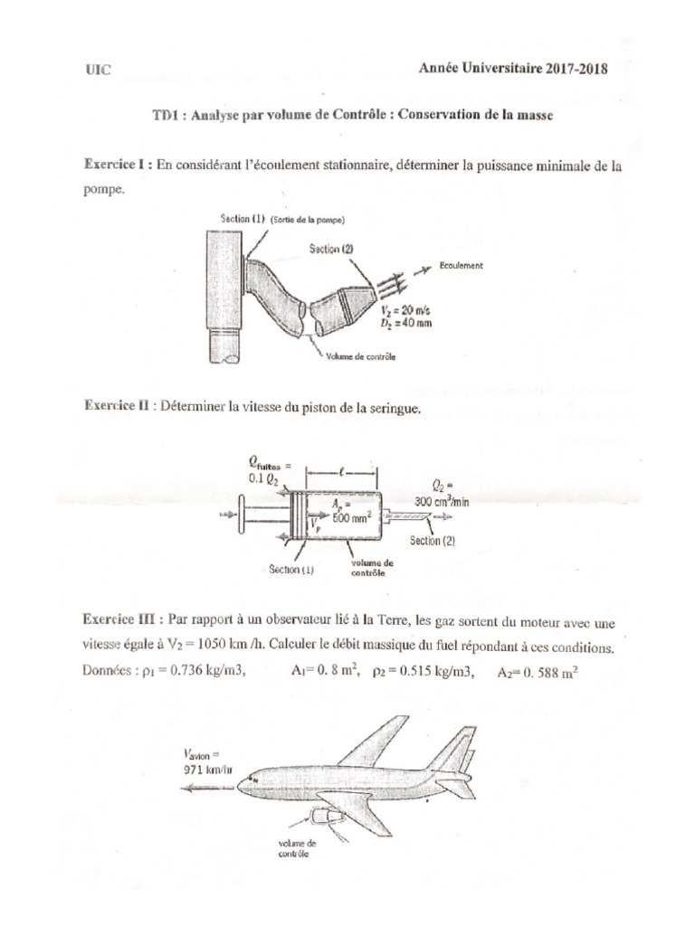 TD1 Machines Hydrauliques GM GI GE | PDF
