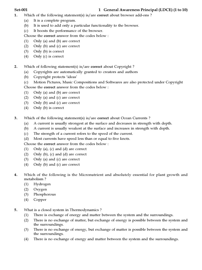 Principal QP & Answer Key | PDF | Pronoun | Thought