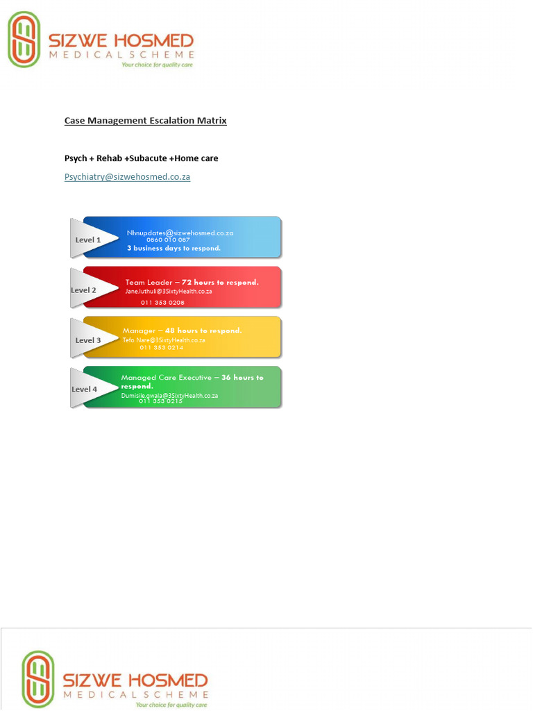 Case Management Response Protocol | PDF