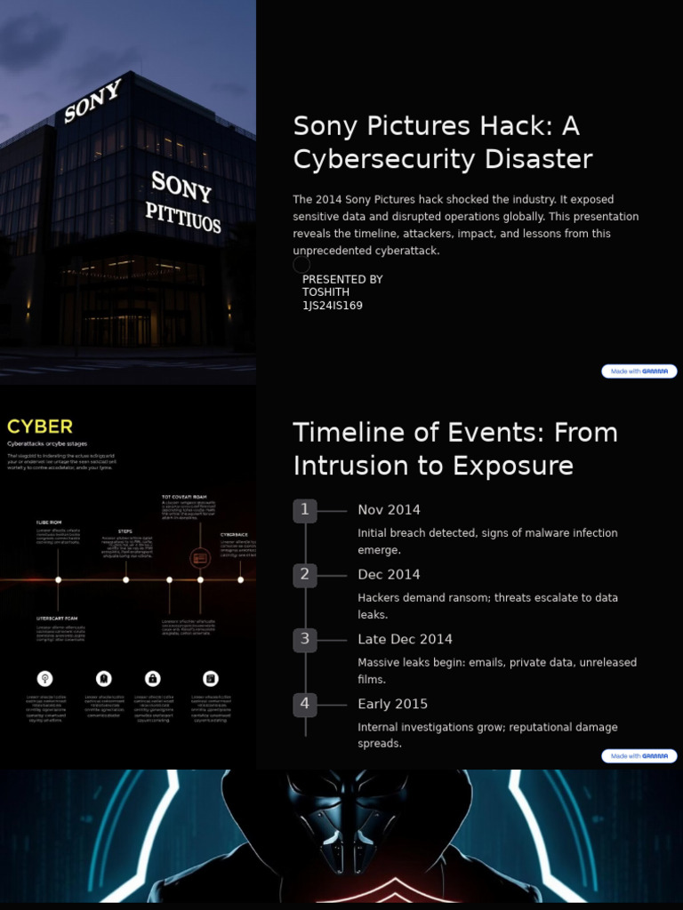 Sony Pictures Hack: Lessons Learned | PDF | Security | Computer Security