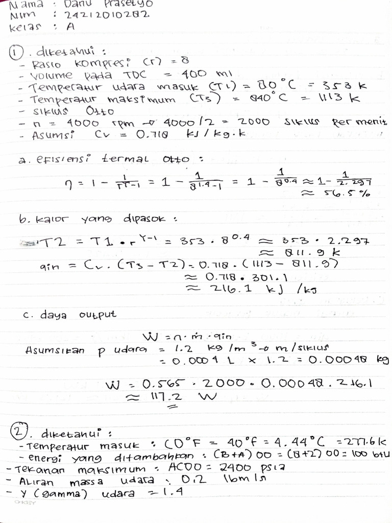 Danu Prasetyo 24212010282 Kelas A | PDF