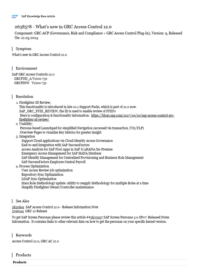 Whats New in GRC 12 | PDF