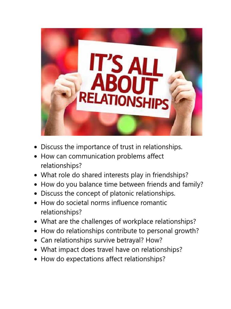 Understanding Relationship Dynamics | PDF
