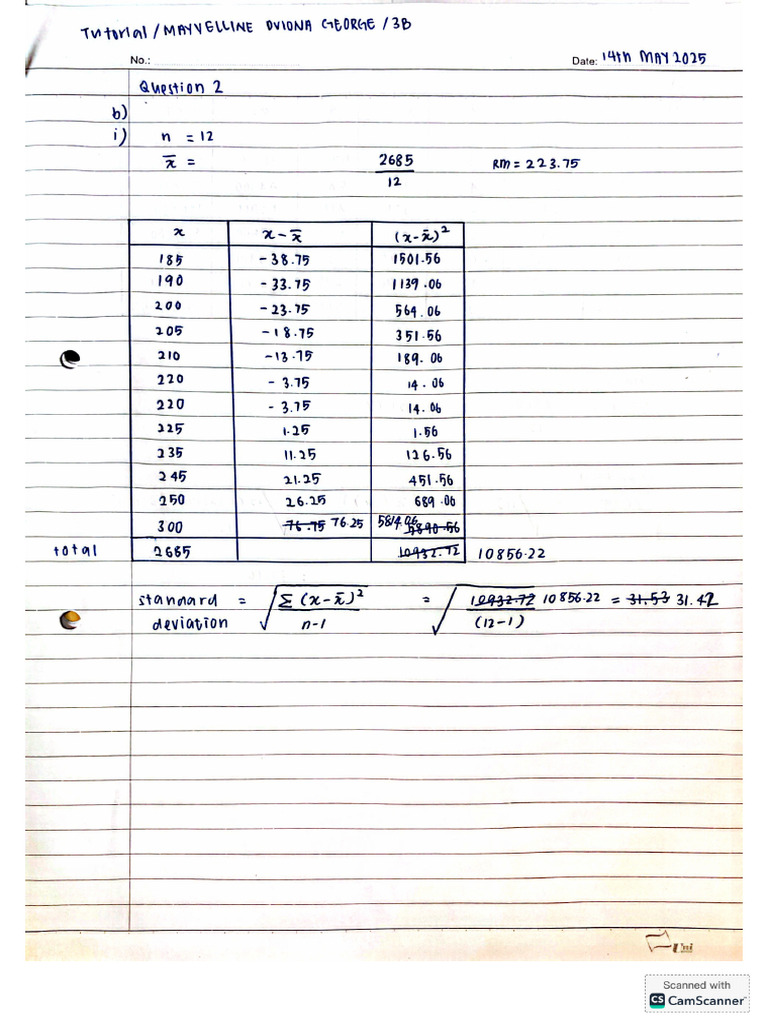 Mayvelline Dviona George 2025115427 3b Tutorial | PDF