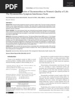 WaLIDD Score for Dysmenorrhea Diagnosis | PDF | Receiver Operating ...