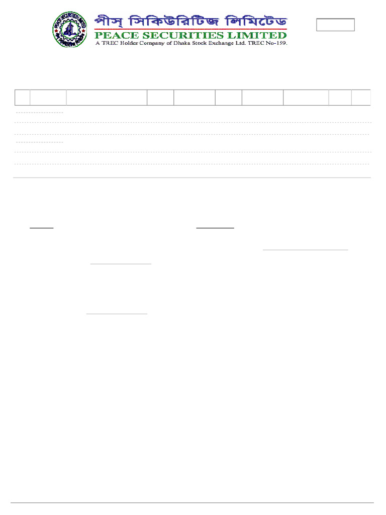 Peace Securities ADA | PDF | Financial Economics | Financial Accounting