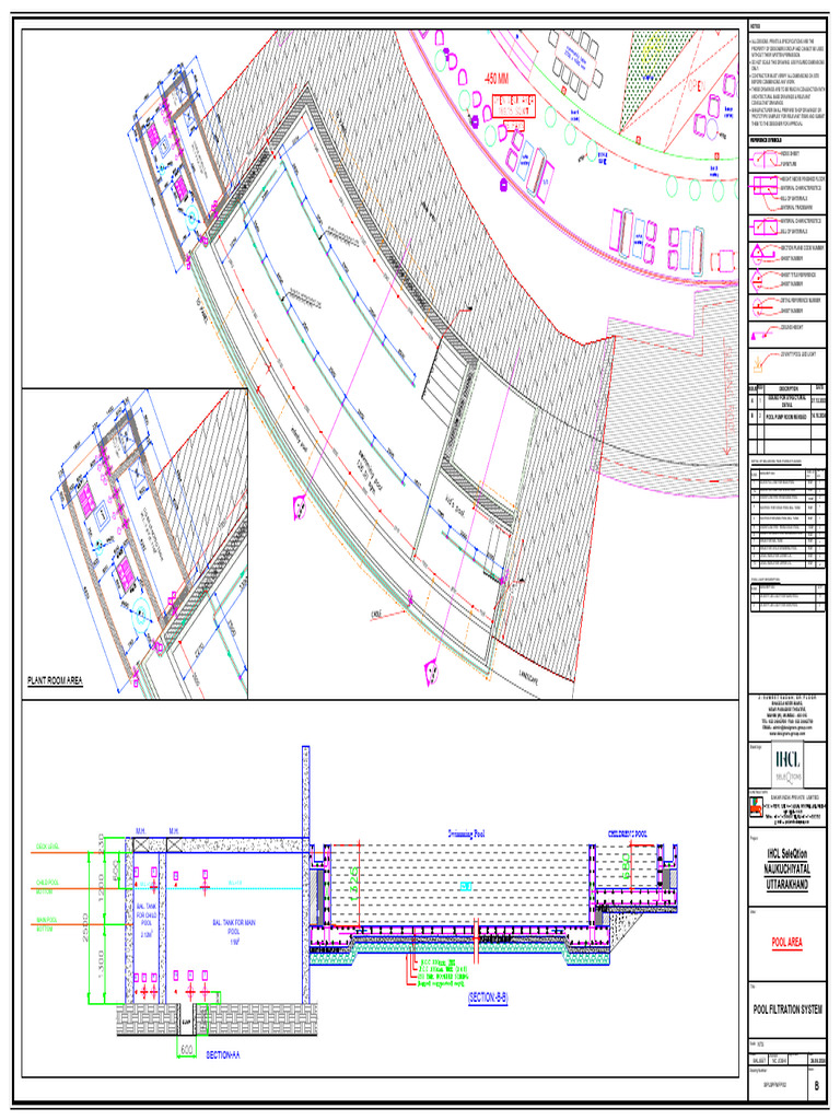 Swimming Pool Filteration System Drawing Child Pool Shifted-Pool | PDF