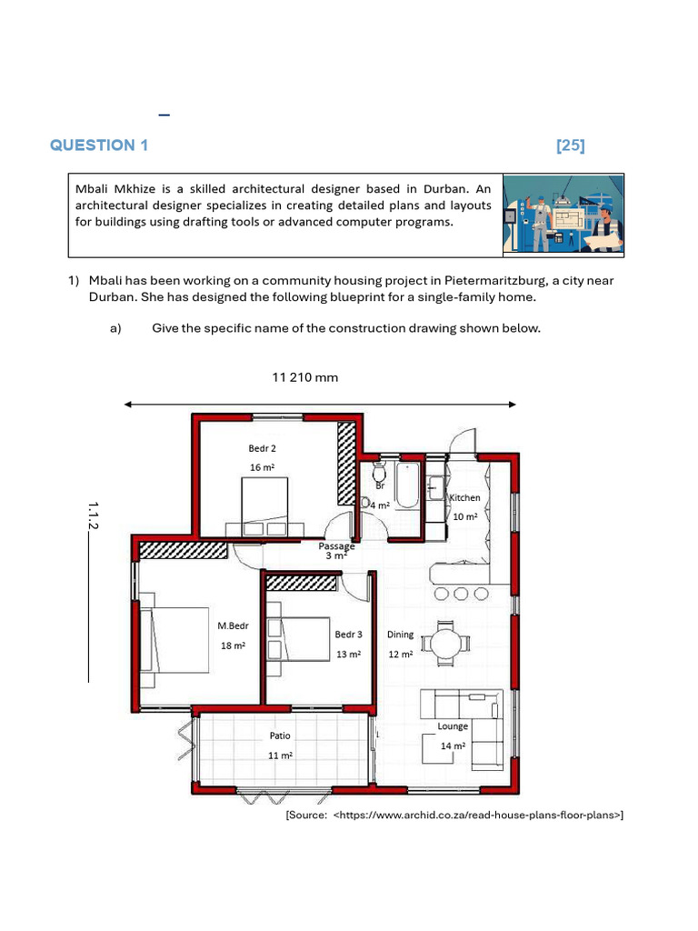 GR 12 - Floor Plans, Assembly and Packaging - Worksheet | PDF