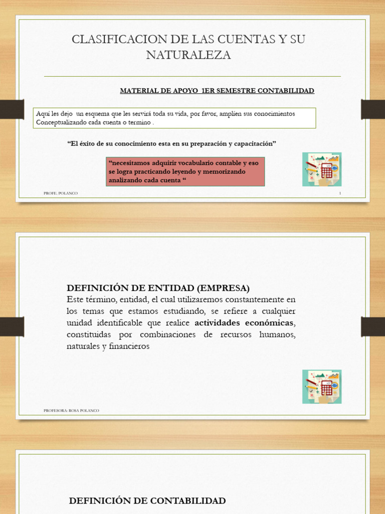 Clasificación de Cuentas Contables | PDF | Contabilidad | Estado financiero