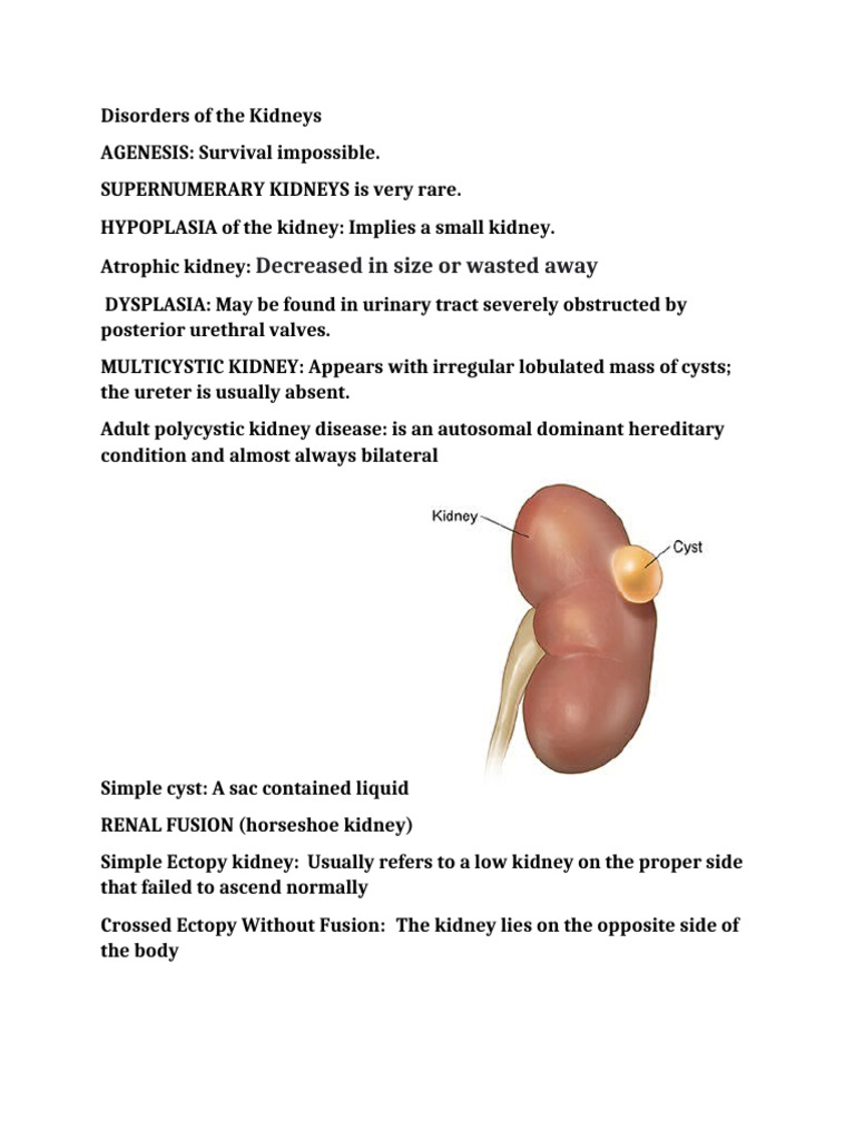 14 Disorders of The Kidneys | PDF