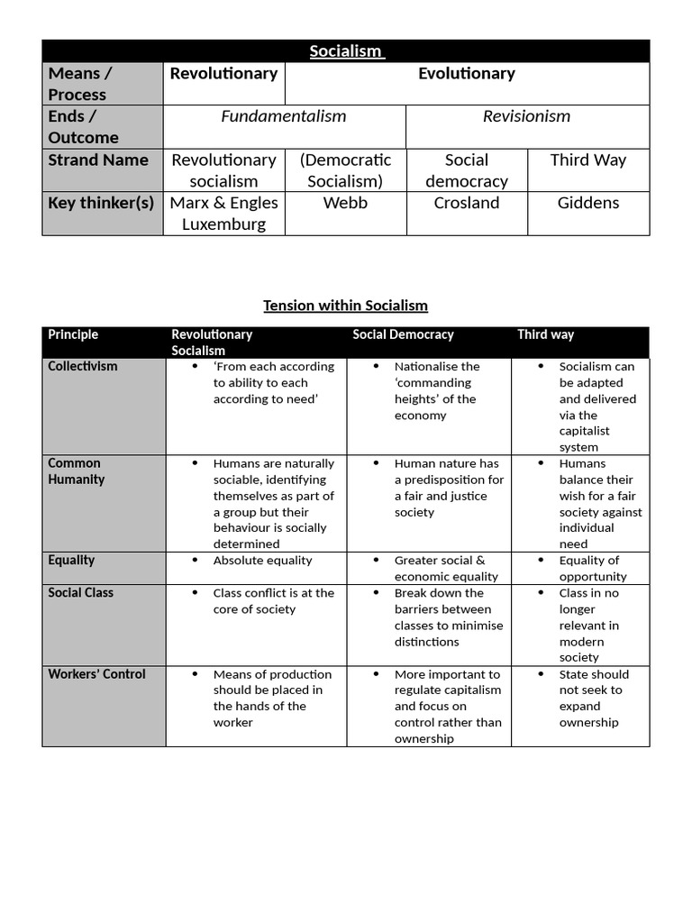 Socialism Core Principle Booklet | PDF | Socialism | Karl Marx