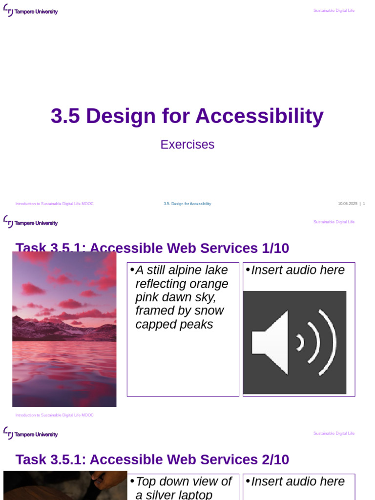 Accessibility in Digital Design MOOC | PDF | Human–Computer Interaction ...