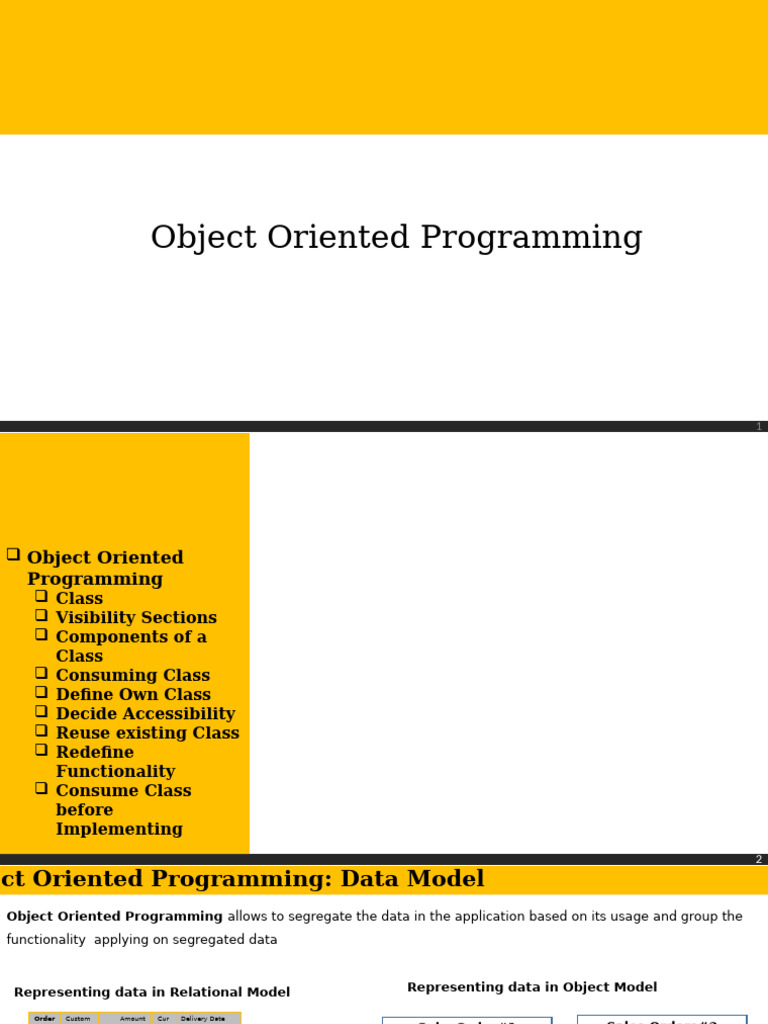 05abap Basics Object Oriented Programming Pdf Class Computer Programming Inheritance