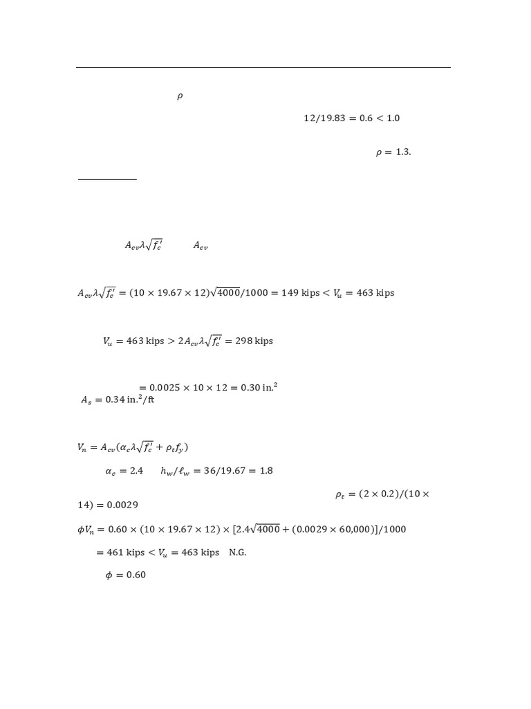 Design of Low-Rise Reinforced Concrete Buildings Based On The 2009 IBC ...