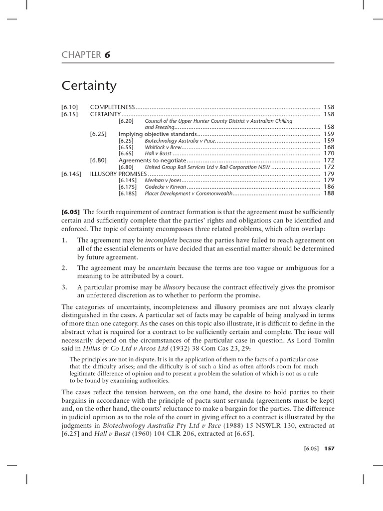 Chapter 6 | PDF | Uncertainty | Common Law