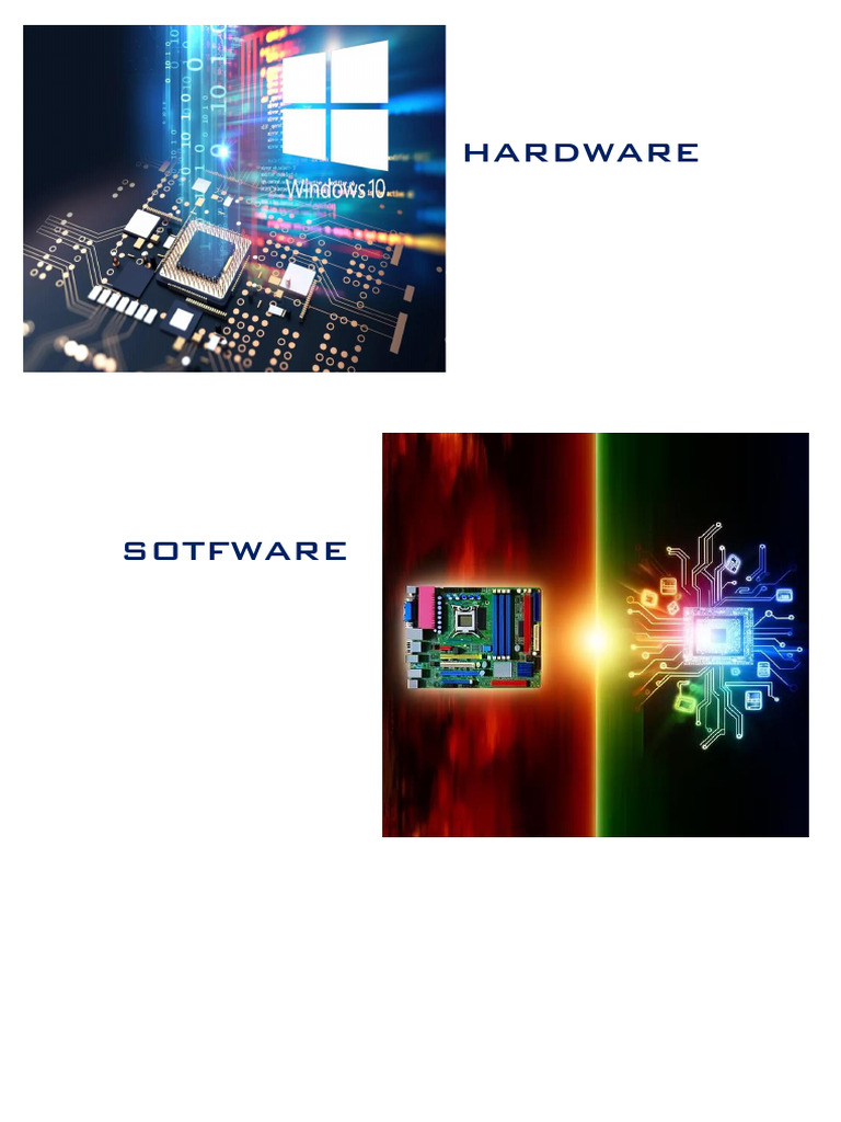 Hardware y Software R | PDF | Hardware de la computadora | Periférico