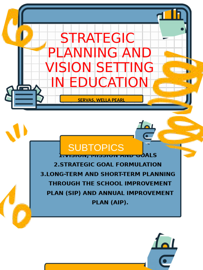 Strategic Planning in Education | PDF | Cognition | Learning