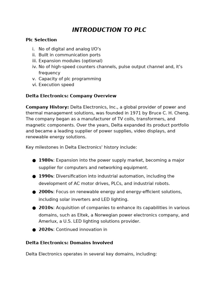 Delta Manual | PDF | Programmable Logic Controller | Automation