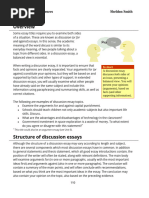 What Does Discuss Mean in Essay Writing | PDF | Essays | Argument