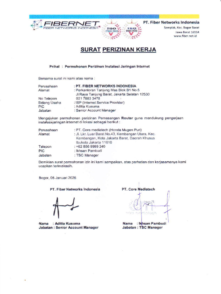 Fibernet - Honda Mugen Puri | PDF