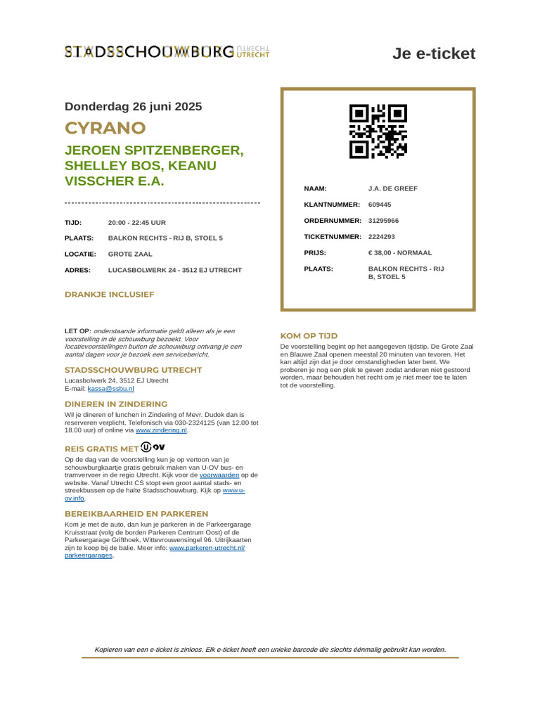 Tickets | PDF