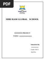 EVS Project Cover Page Design | PDF