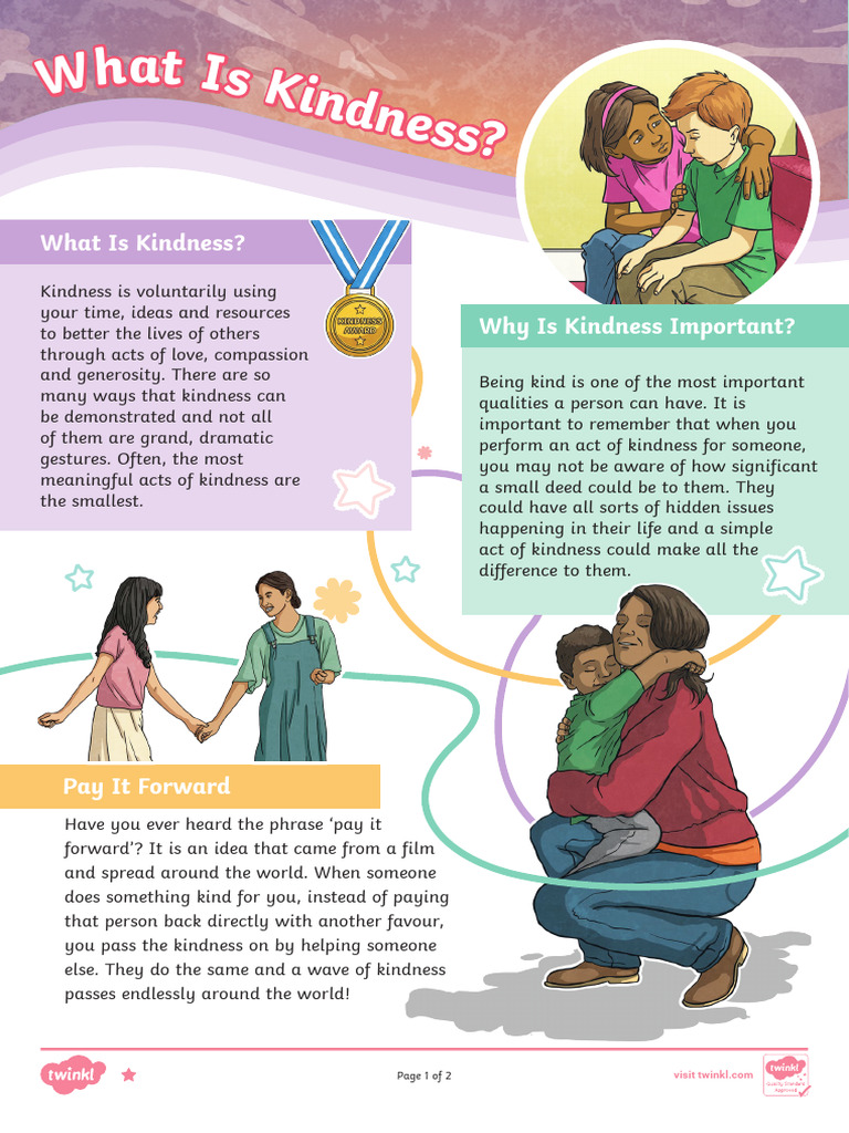 Understanding Kindness for Kids | PDF
