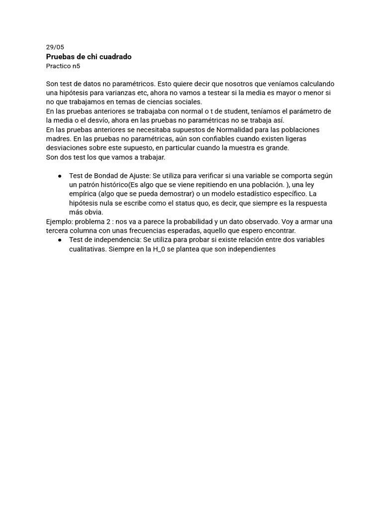 Estadistica 2 - Documentos de Google | PDF