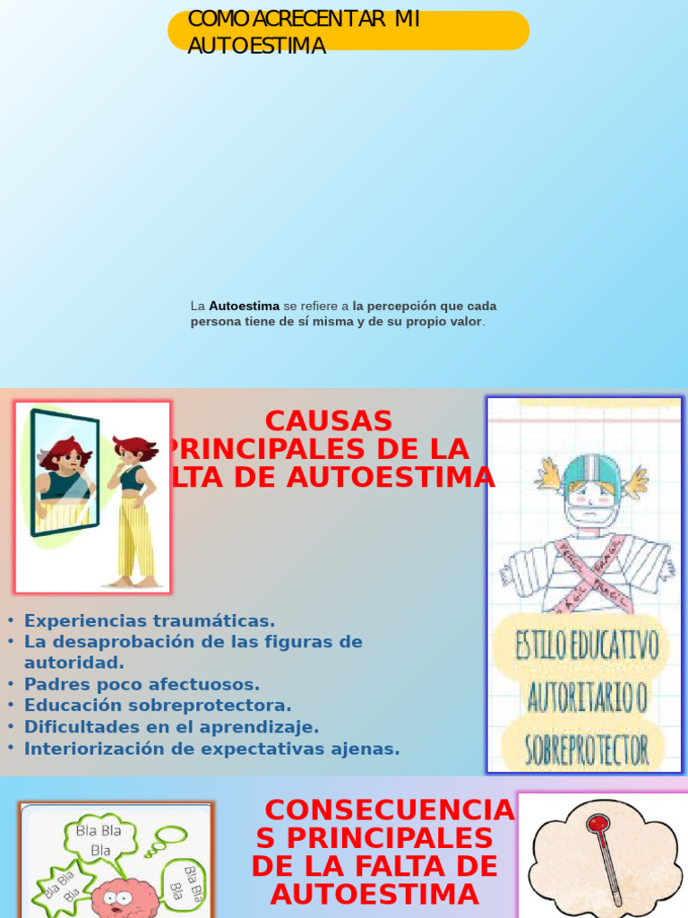 Presentacion La Autoestima | PDF