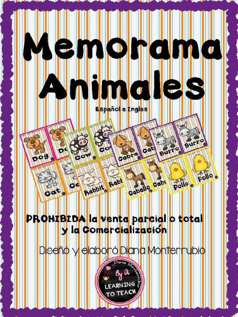 29 Memorama Animales | PDF