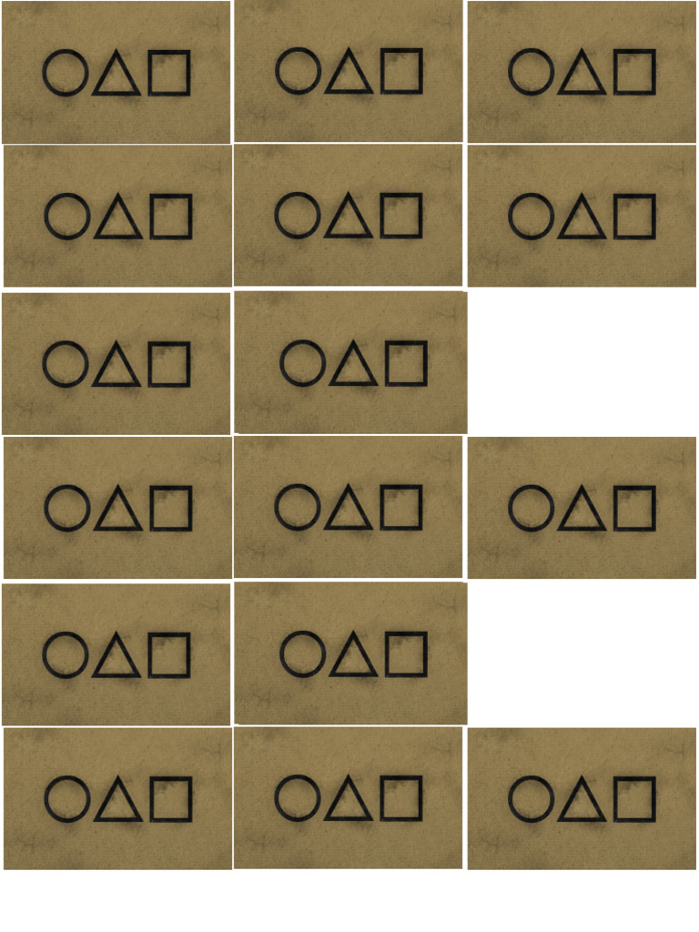 Squid Game Card | PDF