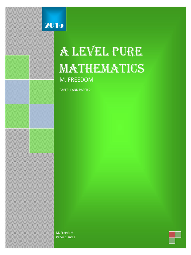 Pure Mathematics | PDF | Quadratic Equation | Function (Mathematics)
