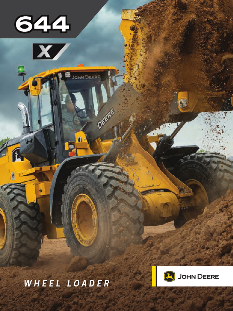 John Deere 644 X-Tier Wheel Loader Overview | PDF | Loader (Equipment ...