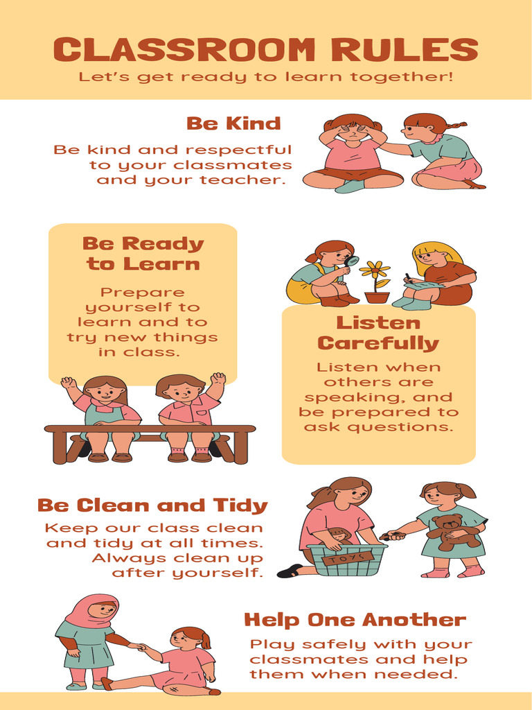 Inclusive Classroom Rules Education Infographic - 20250603 - 125235 ...