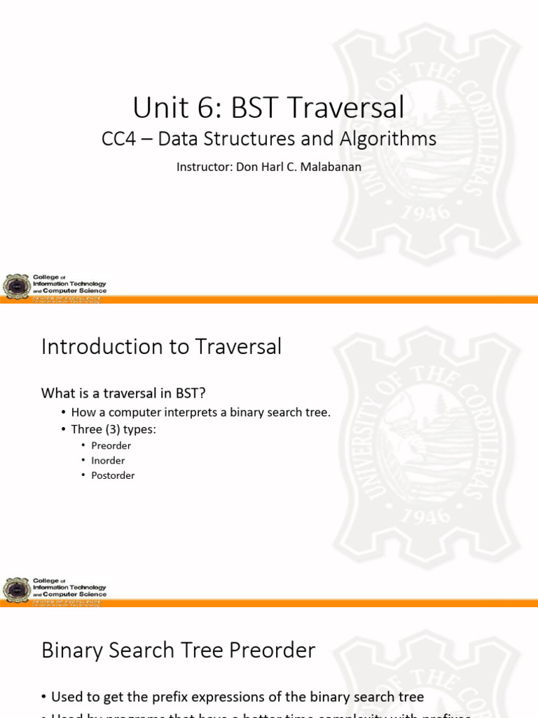 CC4 Lecture 6 | PDF
