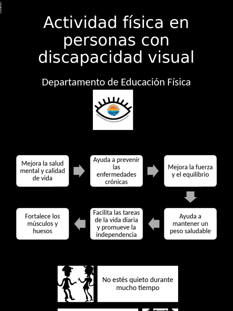 Actividad Física en Personas Con Discapacidad Visual | PDF