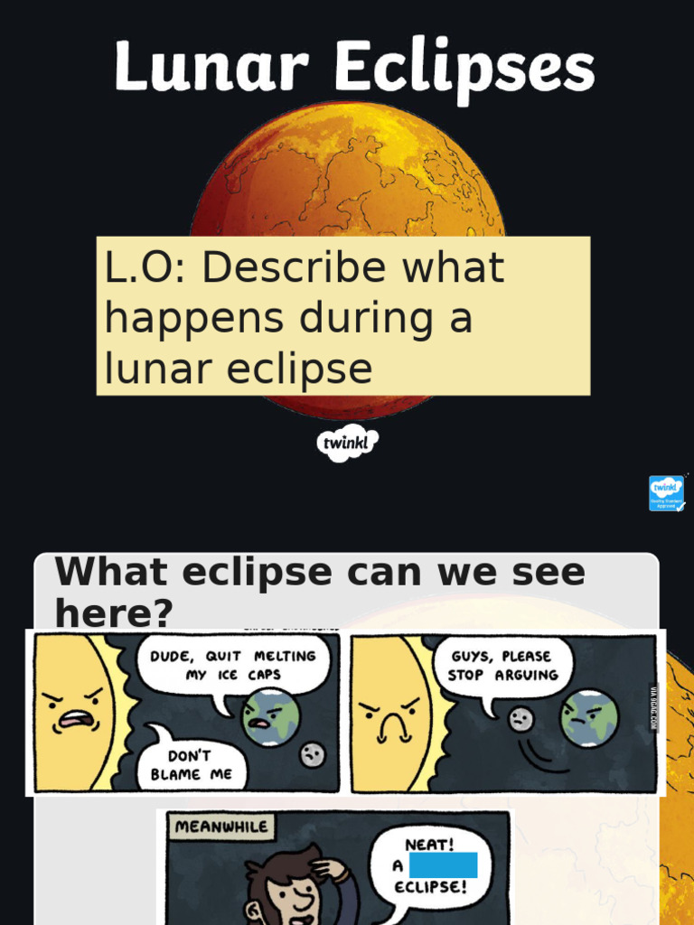 Lunar Eclipse PowerPoint - FF | PDF | Eclipse | Solar Eclipse