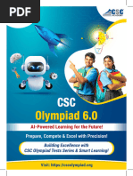 CSC Olympiad 6.0 PPT | PDF | Login
