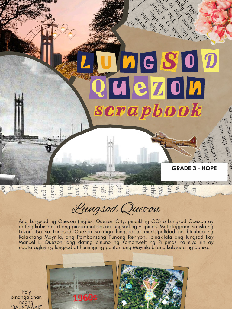 Lungsod NG Quezon Scrapbook | PDF