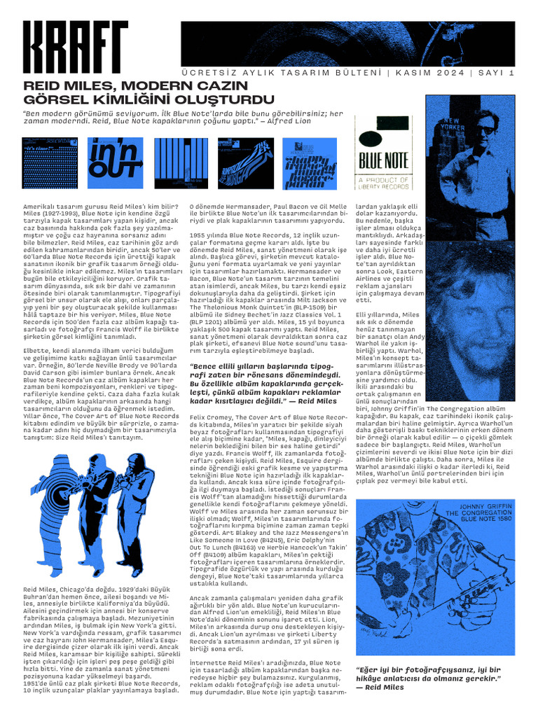 KRAFT - Dergi 3 4 | PDF