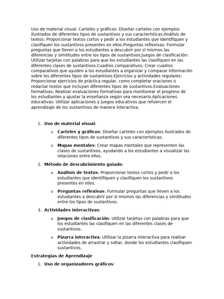 Uso de Material Visual | PDF | Aprendizaje | Enseñando