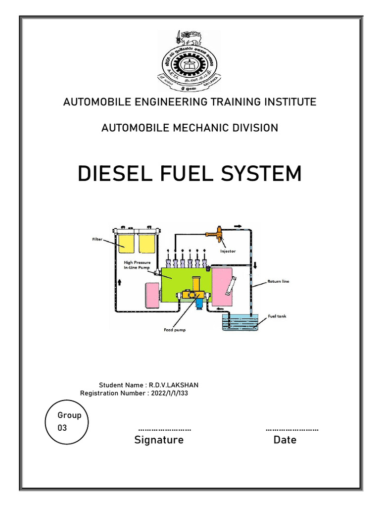 Diesel Fuel | PDF